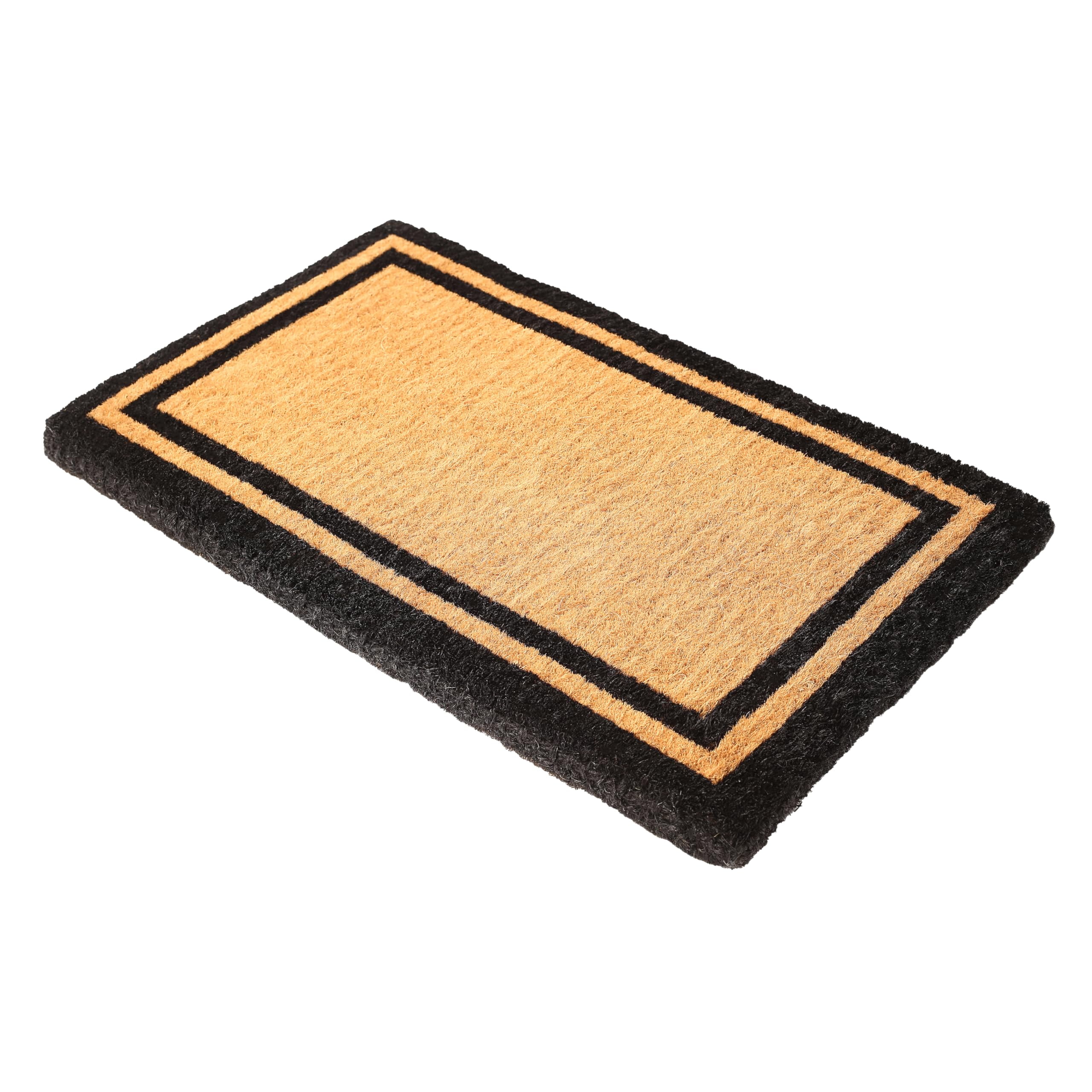Fab Habitat Modern Doormat - Durable, Extra Thick - Natural Coir ...