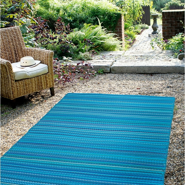 FH Home Outdoor Rug for Campers - Waterproof, UV Resistant, Reversible ...