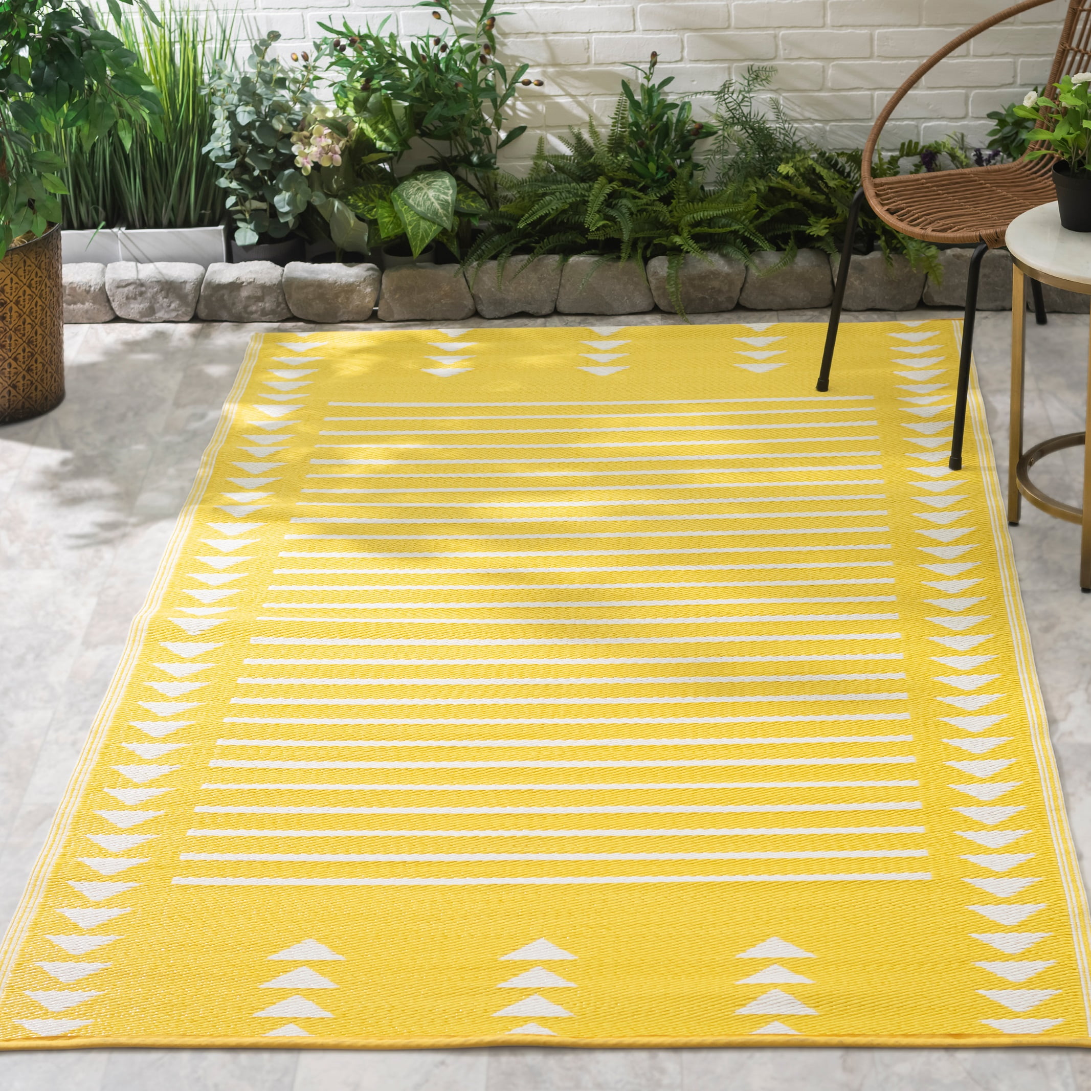FH Home Outdoor Rug - Waterproof, Fade Resistant, Crease-Free - Premium ...