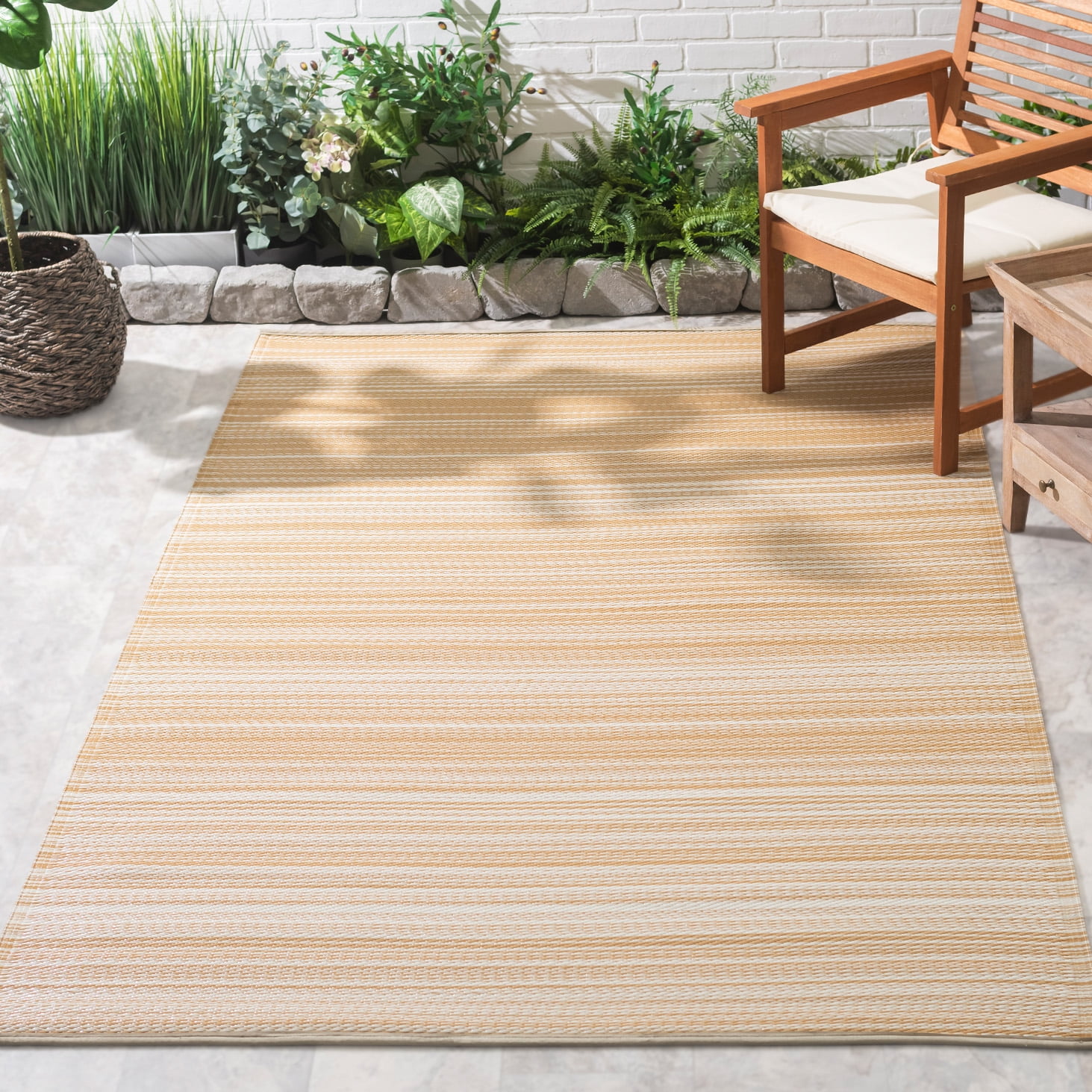 FH Home Outdoor Rug - Waterproof, Fade Resistant, Reversible - Premium ...