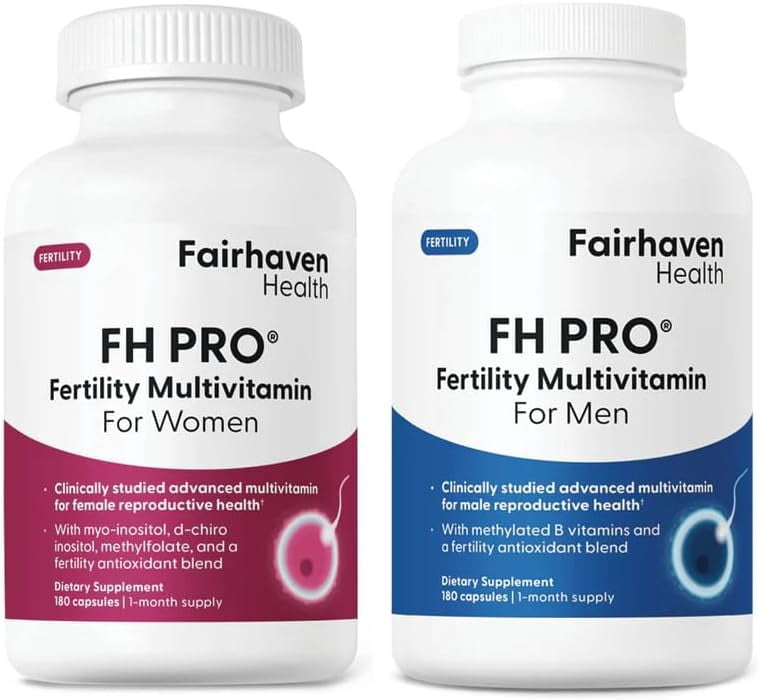 FH PRO Fertility Booster Pills, Conception Support for Men & Women, 30 ...