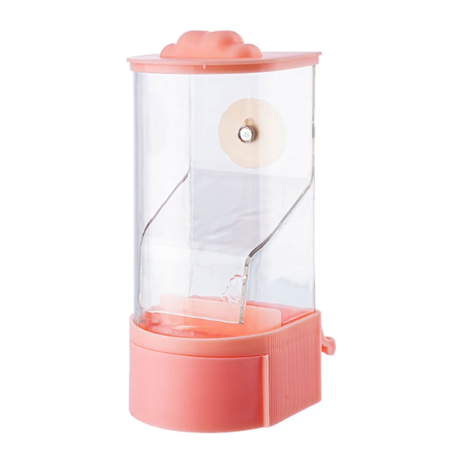 FHBVT 7.5In Parrot Automatic Feeder Plastic Food Box Rice Husk ...