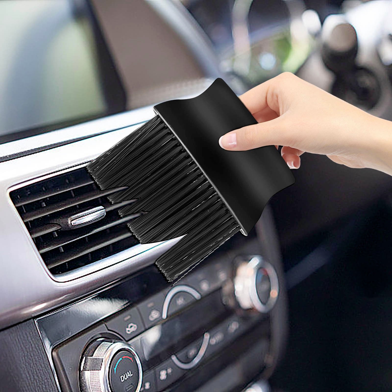 FHBVT Car Soft Hair Brush Interior Cleaning Vent Air Conditioning ...