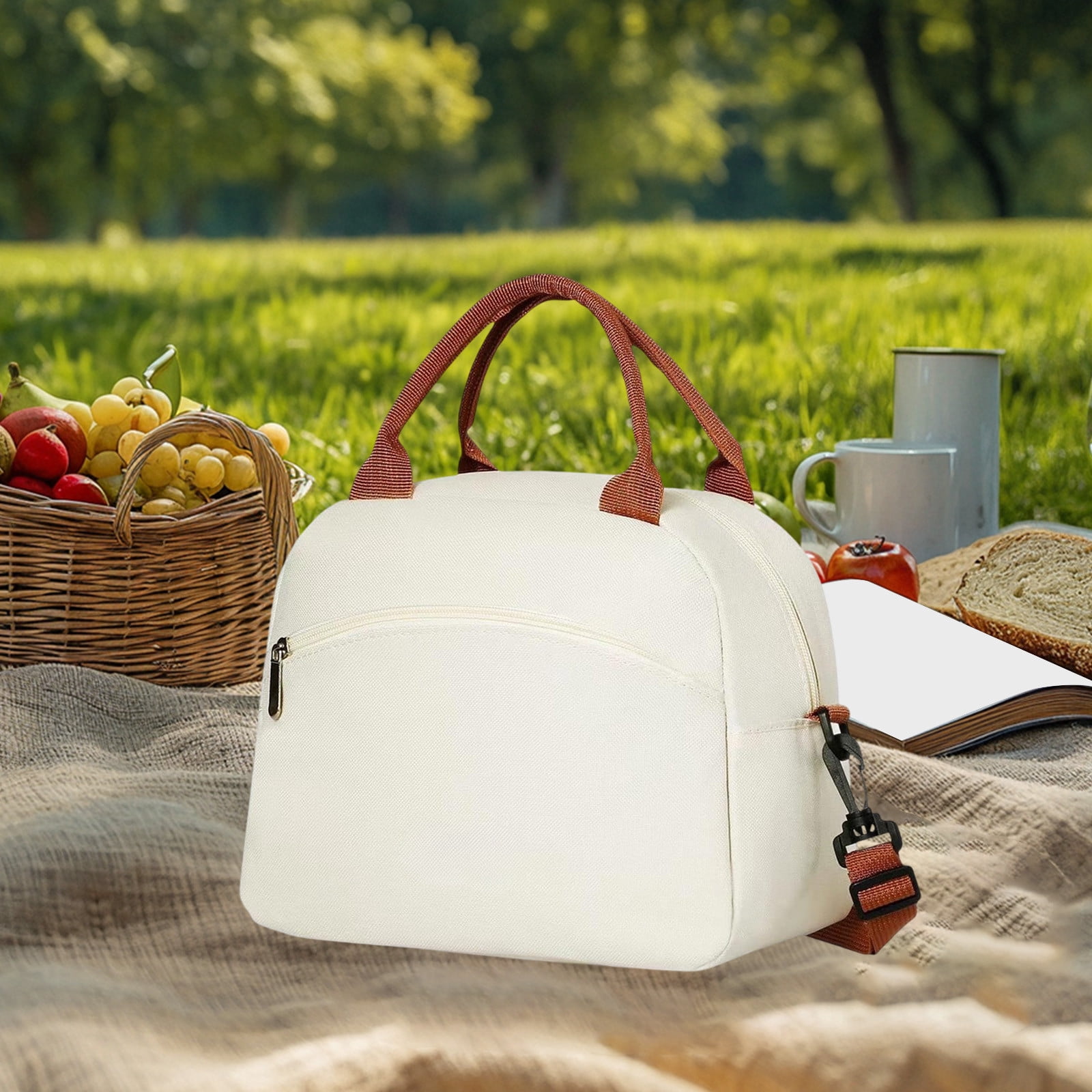 FHBVT Insulated Lunch Box, Portable Soup Box for Hot or Cold Meals ...