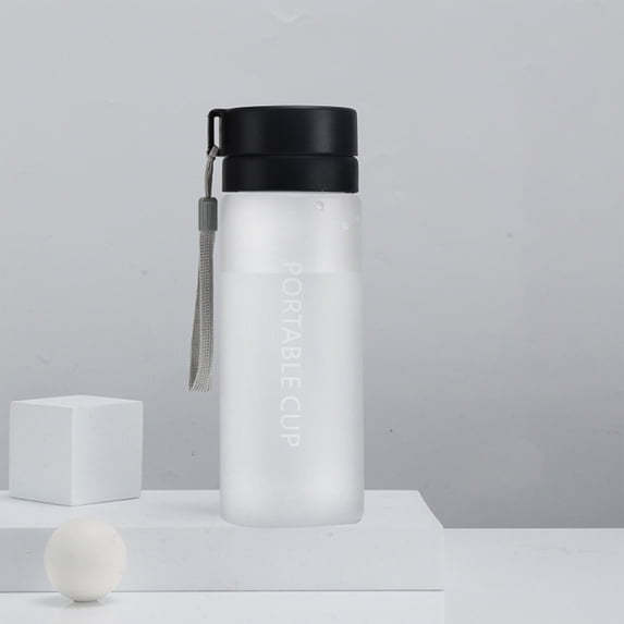 FHBVT Large Capacity Sports Water Bottle 400/600/800ml Frosted Plastic ...