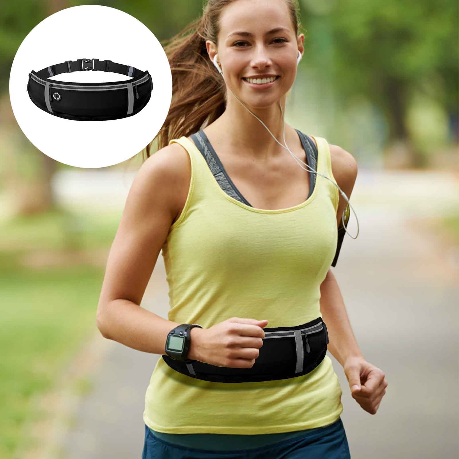 FHBVT Outdoor Sports Waist Bag Lightweight Nylon Reflective Strip Large ...
