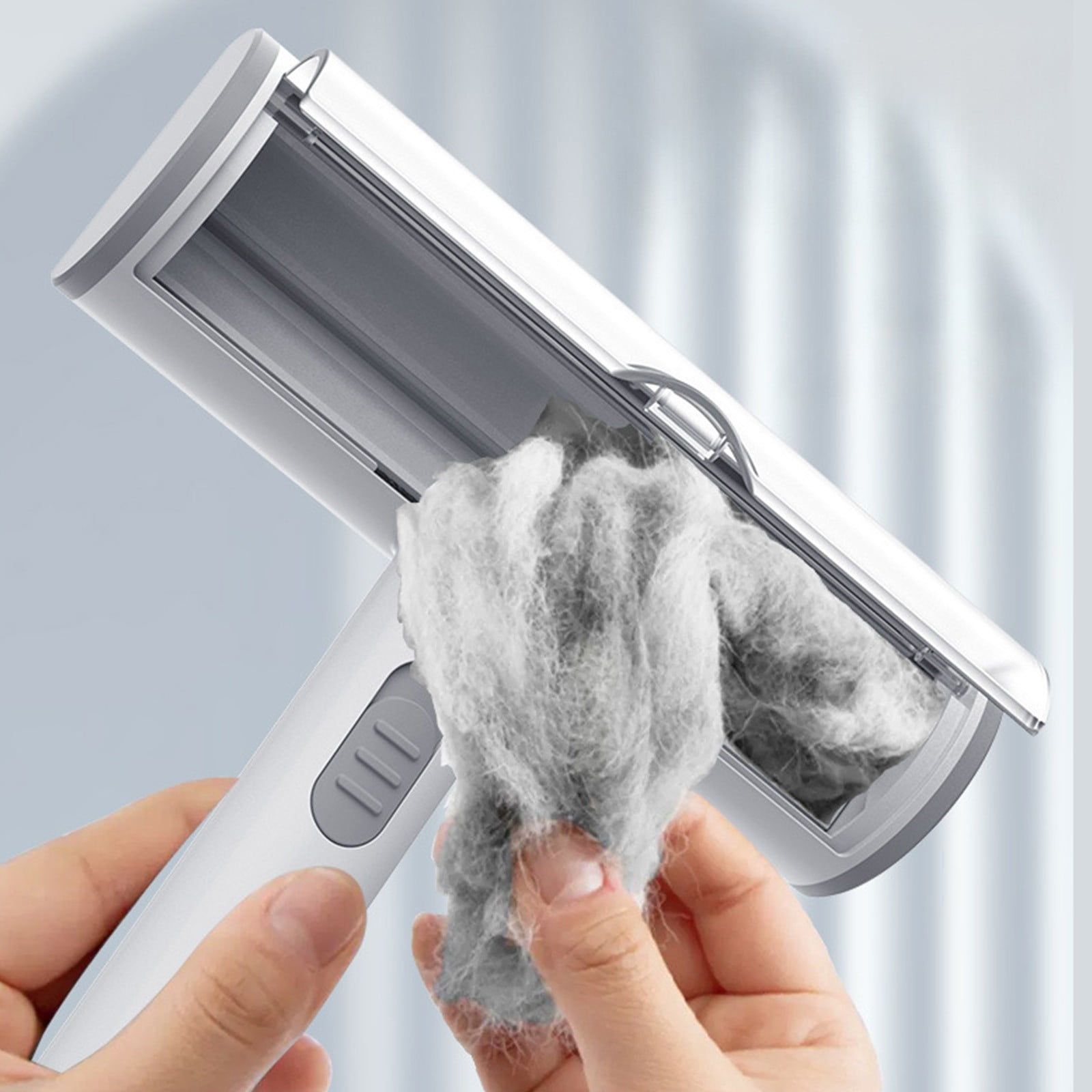 FHBVT Pet Hair Remover Brush Washable Lint Cleaner Floating Drum Brush ...
