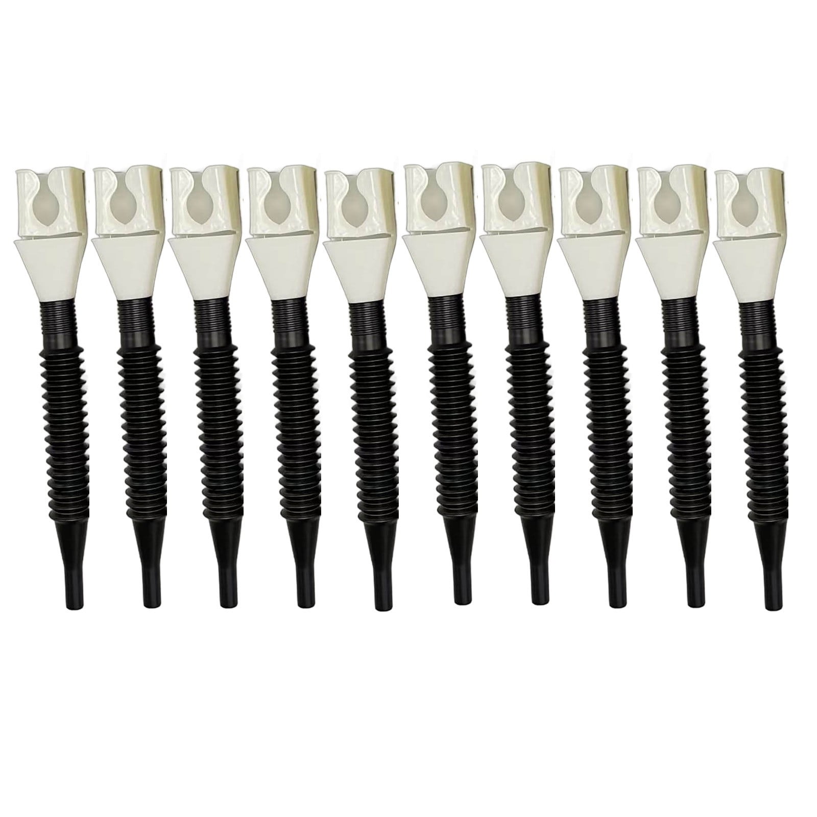 FHBVT Retractable Auto Funnel&10PCS Flexible Plastic Fuel Funnel with ...