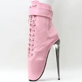 FHC New Novelty Stiletto High Heels Ballet Boots,Fetish Cosplay Shoes ...