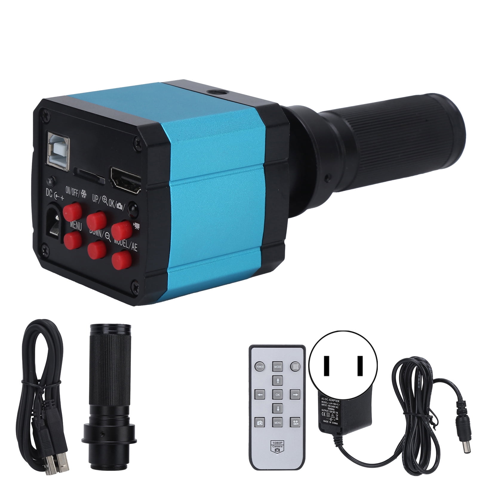 FHD Microscope Camera 48MP HD Multimedia Interface USB Microscope ...