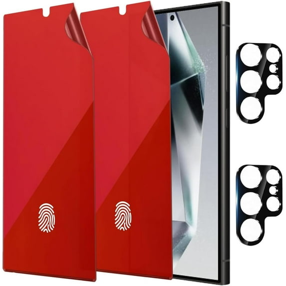 FHDFHD 2 Pack Anti-Blue Privacy Screen Protector for Samsung Galaxy S25 ...