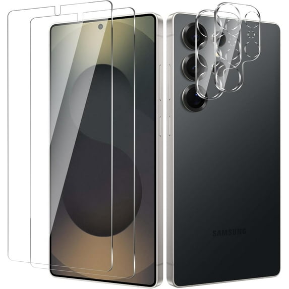 FHDFHD 2 Pack For Samsung Galaxy S25 Ultra Screen Protector+ 2 Pack ...