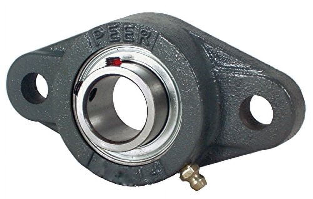 FHFT204-12G 2 Bolt Flange Unit, Narrow Inner Ring, Relubricable, Eccentric Locking Collar, Cast ...