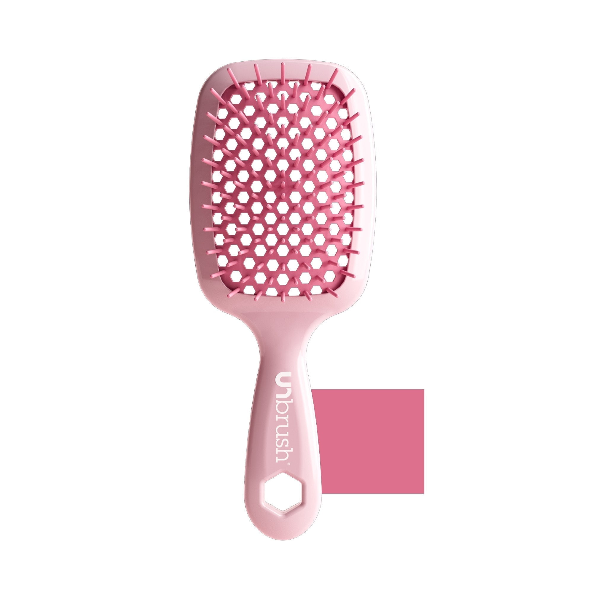 FHI Heat UNbrush Detangling Hair Brush - Peony Light Pink - Walmart.com