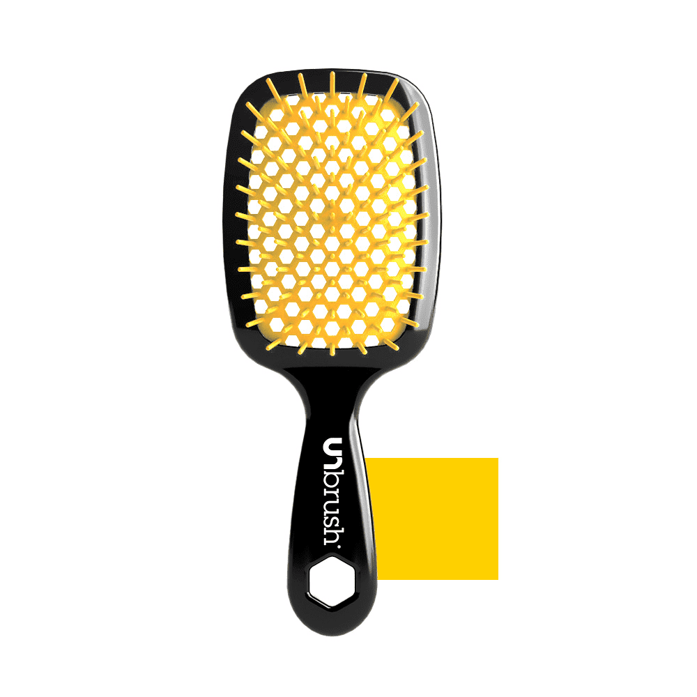 FHI Heat UNbrush Detangling Hair Brush - Sunburst Yellow - Walmart.com