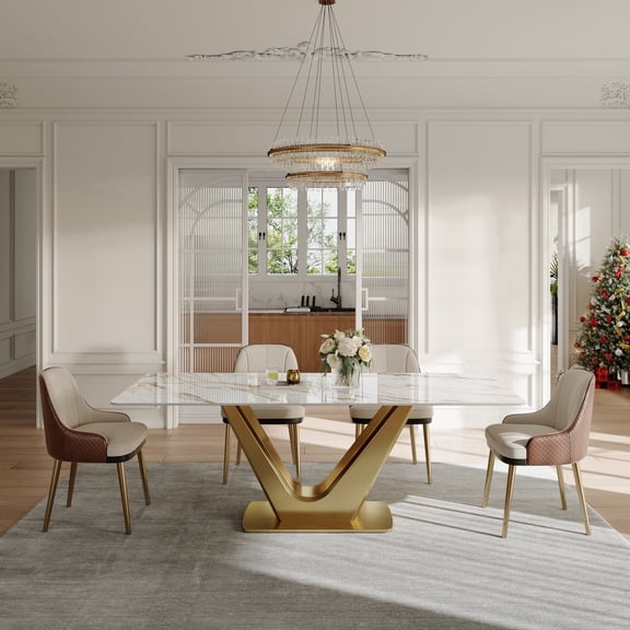 Modern Sintered Stone Dining Tables for Elegant Dining Spaces
