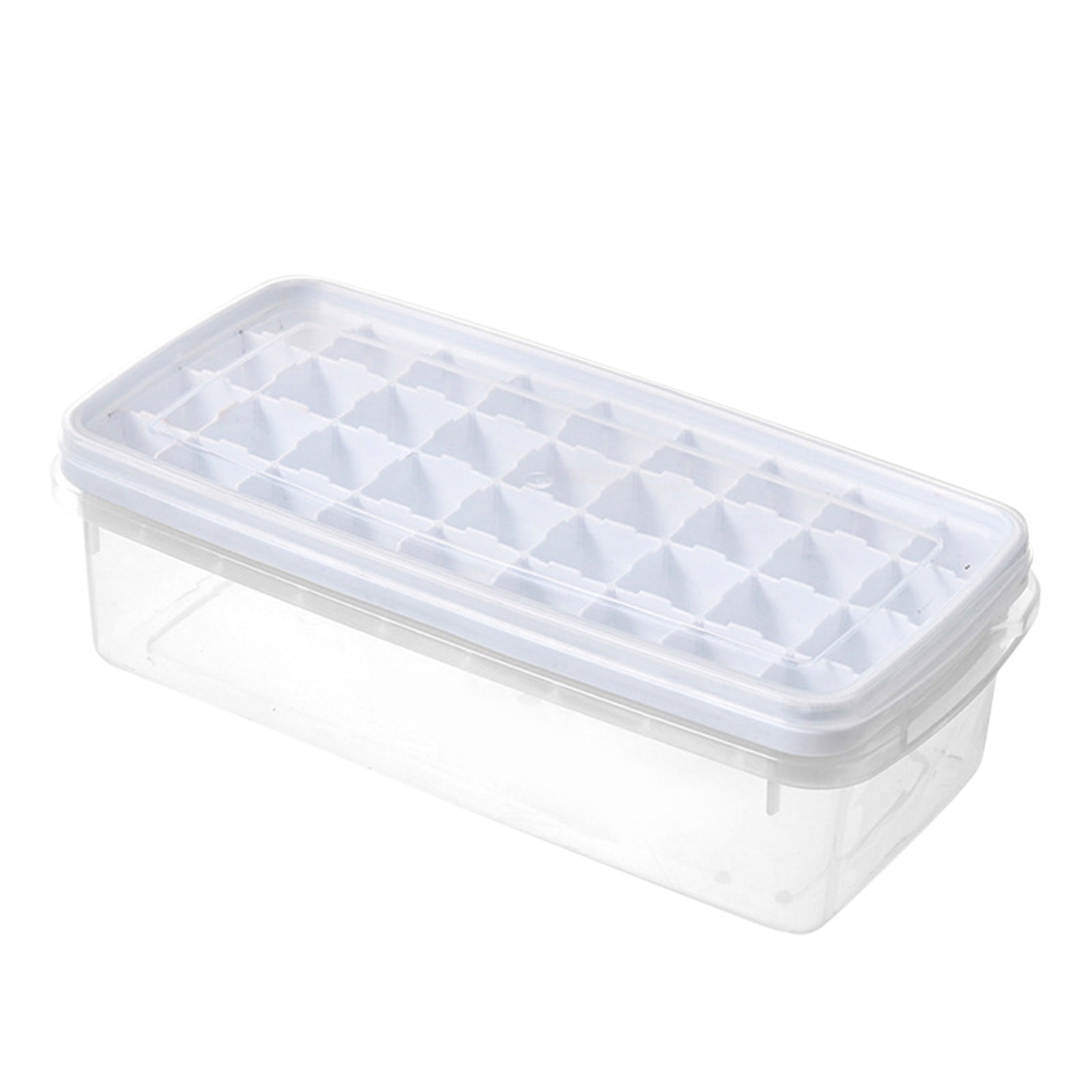 FHKOEGHS Tray round Silicone Ice Cubes Tray Ice Cube Tray With Lid And ...