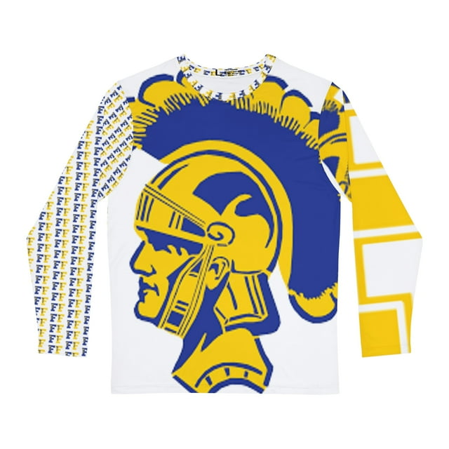 FHS FINDLAY HIGH SCHOOL TOMMY TROJAN Men's Long Sleeve Shirt (AOP ...