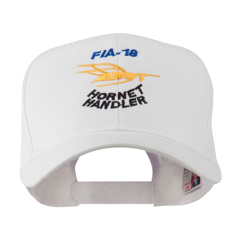 FIA 18 Hornet Handler with Image of a Hornet Embroidered Cap - White ...