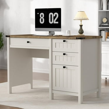 Two-Drawer Desk | Retail benches for ecommerce - Walmart Business Supplies