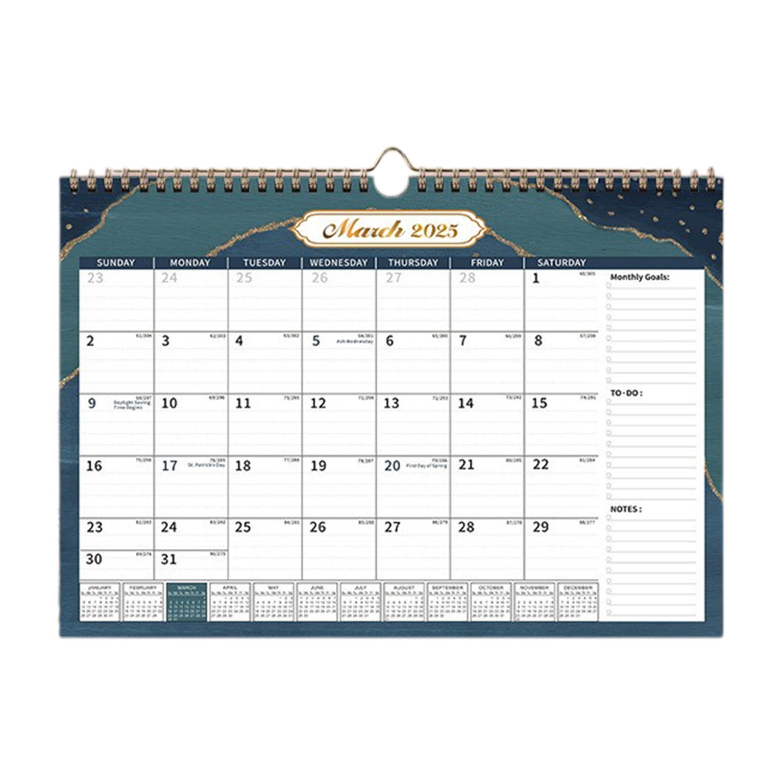 FIAOIRN 2025 Wall Calendar,18-Month Calendar for January 2025- June ...