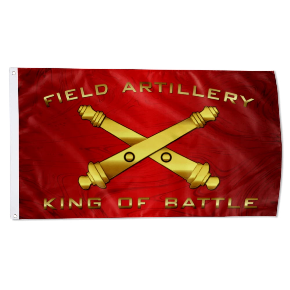 FIELD ARTILLERY KING OF BATTLE Flag USA 3x5 ft 3ply double sided Indoor ...