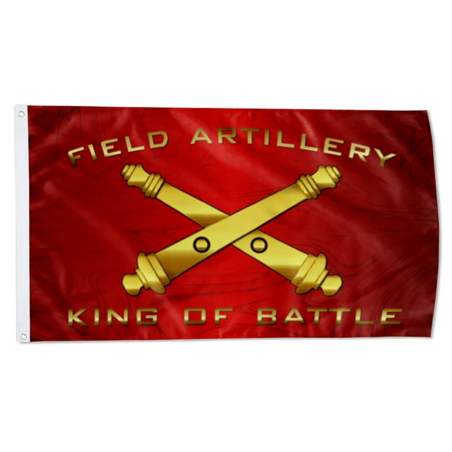 FIELD ARTILLERY KING OF BATTLE Flag USA 3x5 ft 3ply double sided Indoor ...