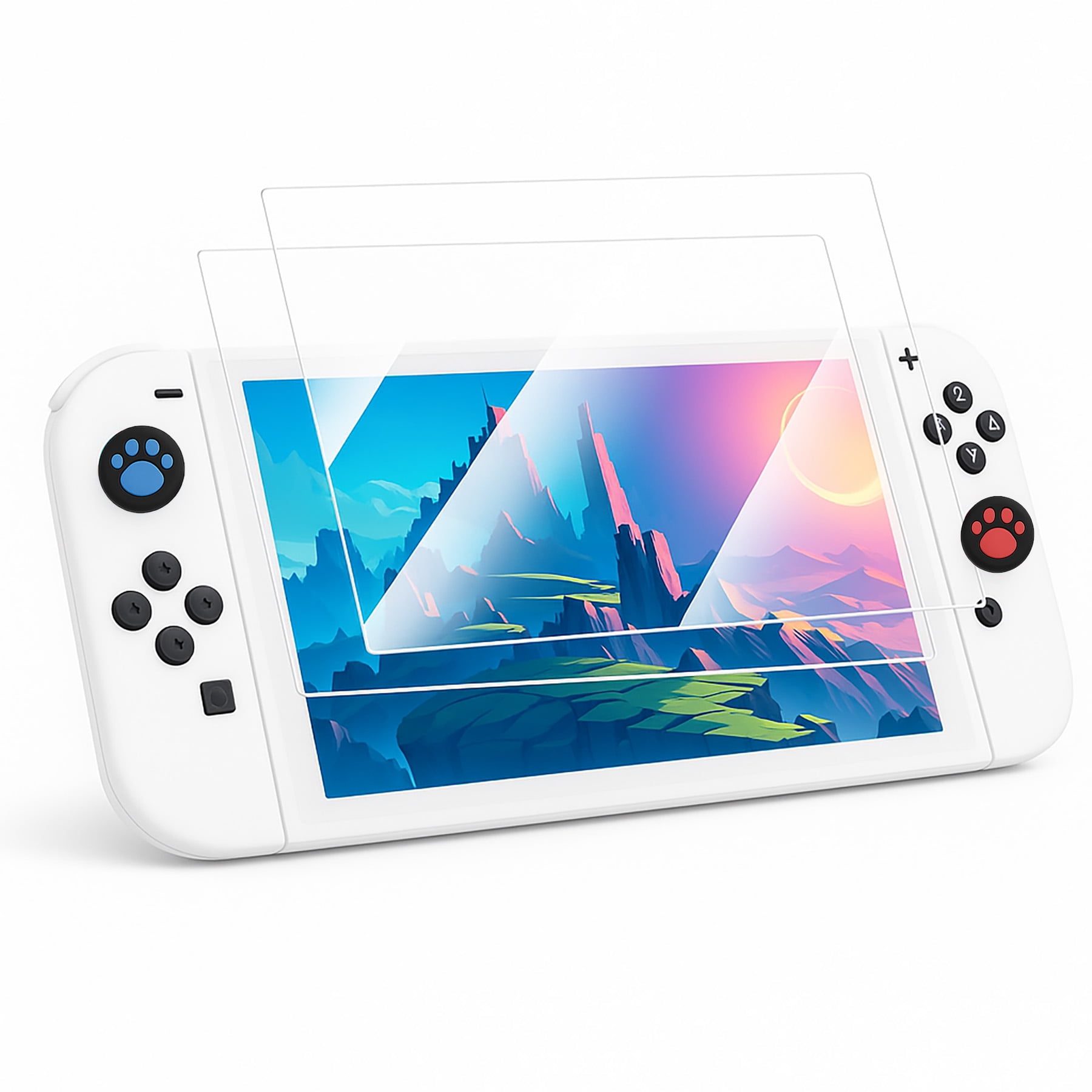 FIEWESEY 2 Pack Screen Protector for Nintendo Switch 2 2025 7.9 inch ...