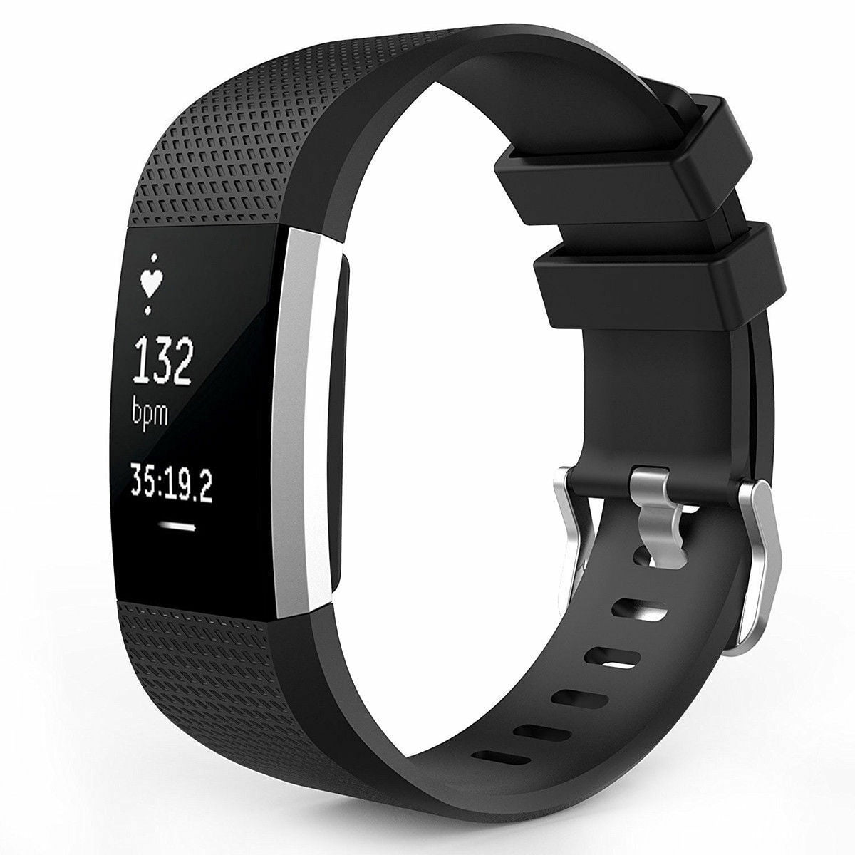 FIEWESEY Bands Compatible with Fitbit Charge 2, Adjustable Soft ...