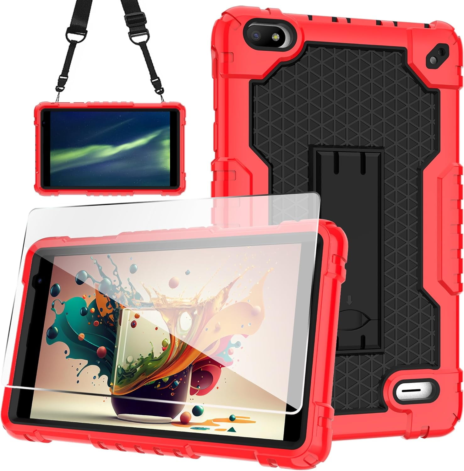 FIEWESEY Case for BLU M8L 2022,BLU M8L Plus 8 inch tablet - [Built-in ...
