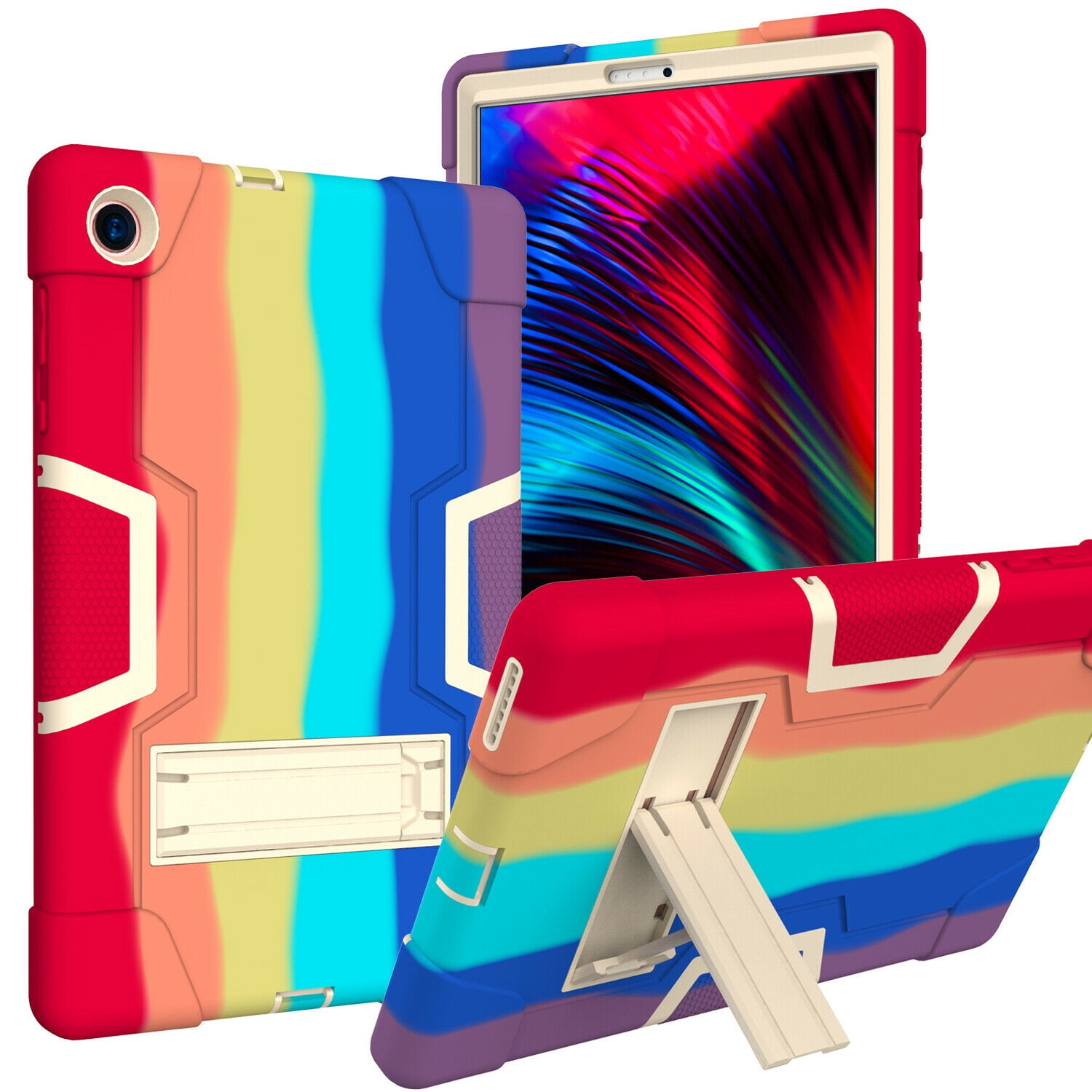 FIEWESEY Case for Lenovo Tab M10 FHD Plus (2nd Gen) TB-X606, Hybrid ...