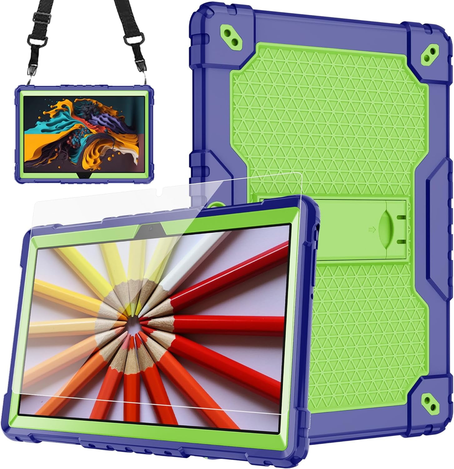 FIEWESEY Case for Sky PAD 10 10.1" Tablet Case,Heavy-Duty Shockproof ...