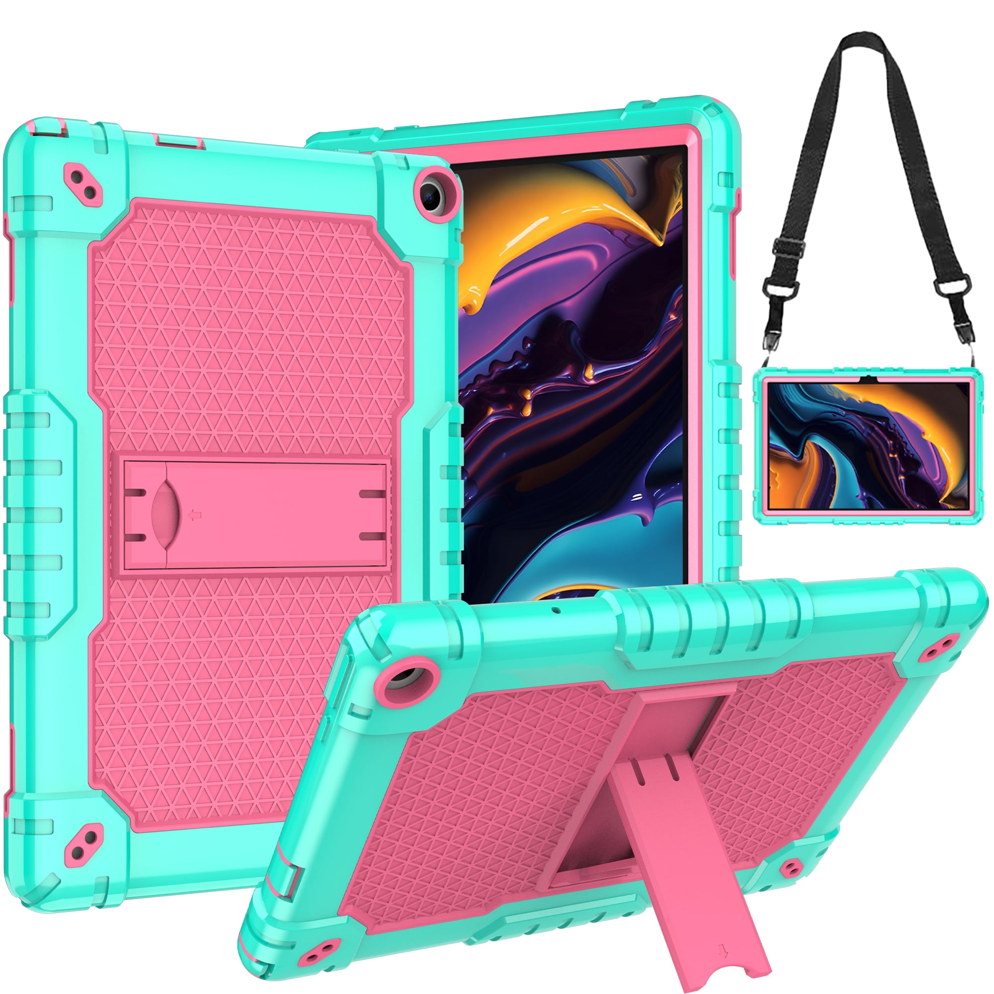 FIEWESEY Case for ONN 10.1 Inch Gen 3 Tablet, 360 Rotatable, Shockproof ...