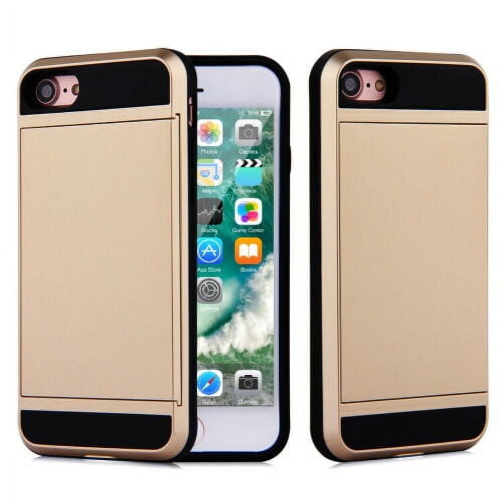 FIEWESEY For iPhone SE 2022 Case,iPhone 7/iPhone 8 Phone Case with Card ...