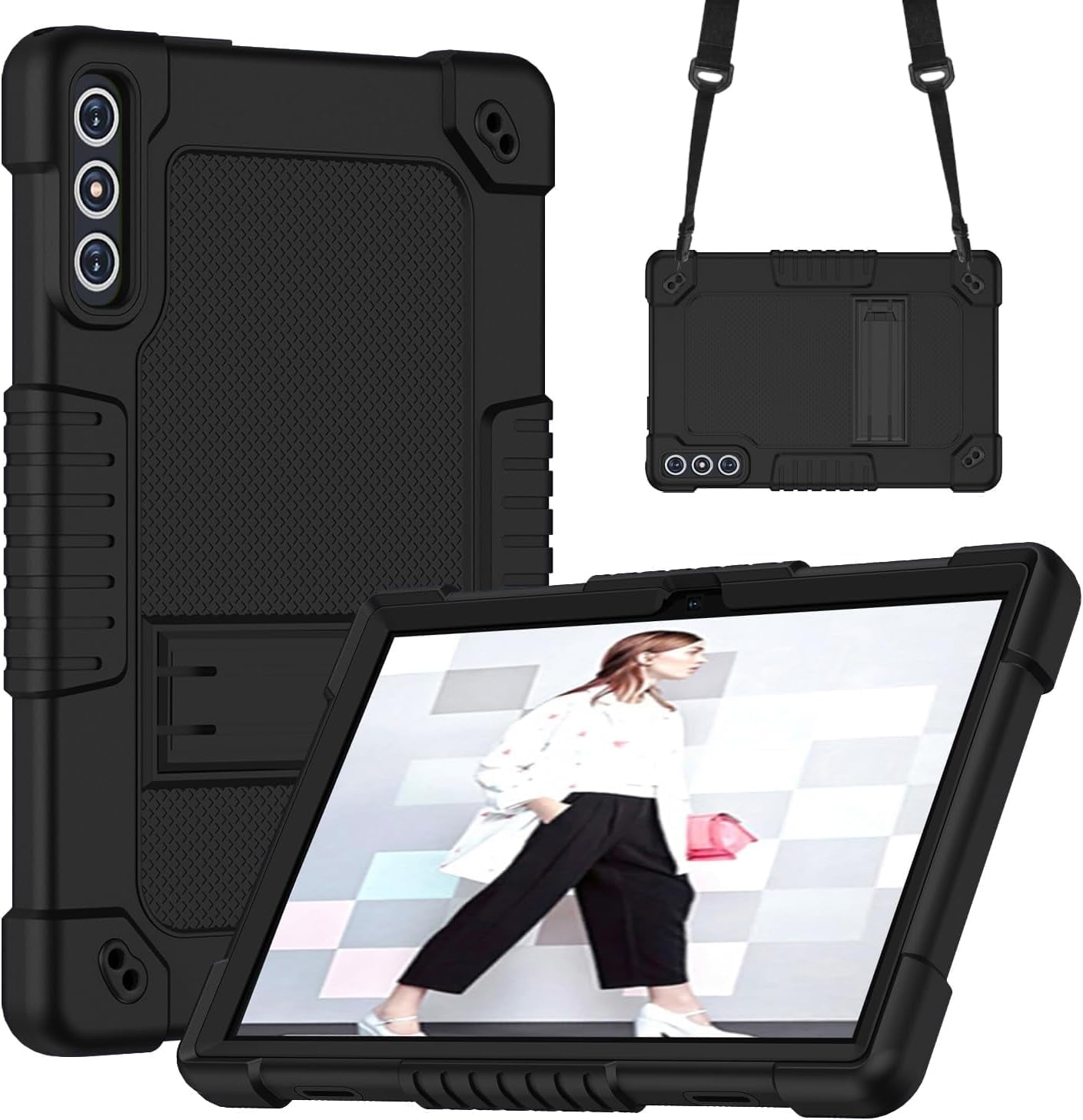 FIEWESEY for KADYBE D106 / MEIZE D106 Android 14 Tablet Case with ...