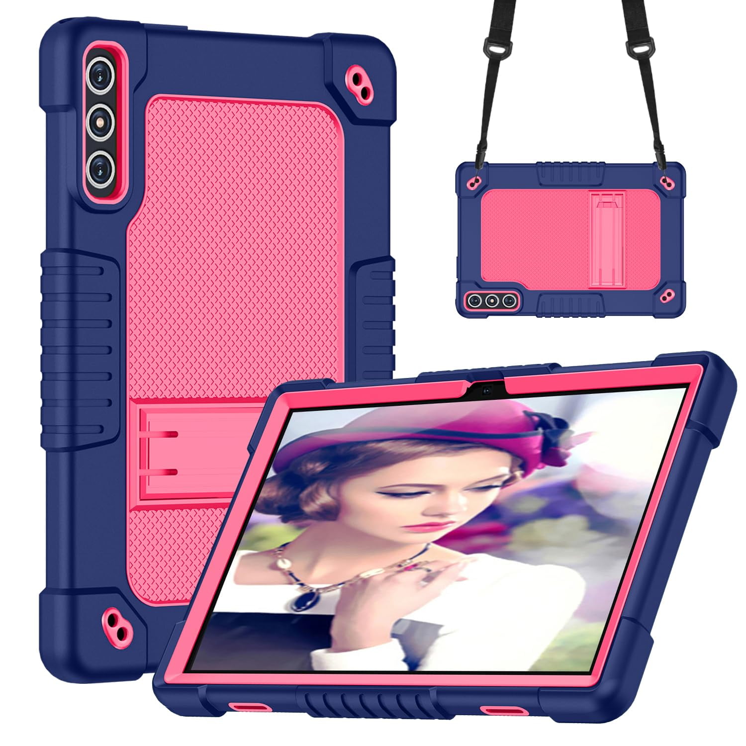 FIEWESEY for KADYBE D106 / MEIZE D106 Android 14 Tablet Case with ...