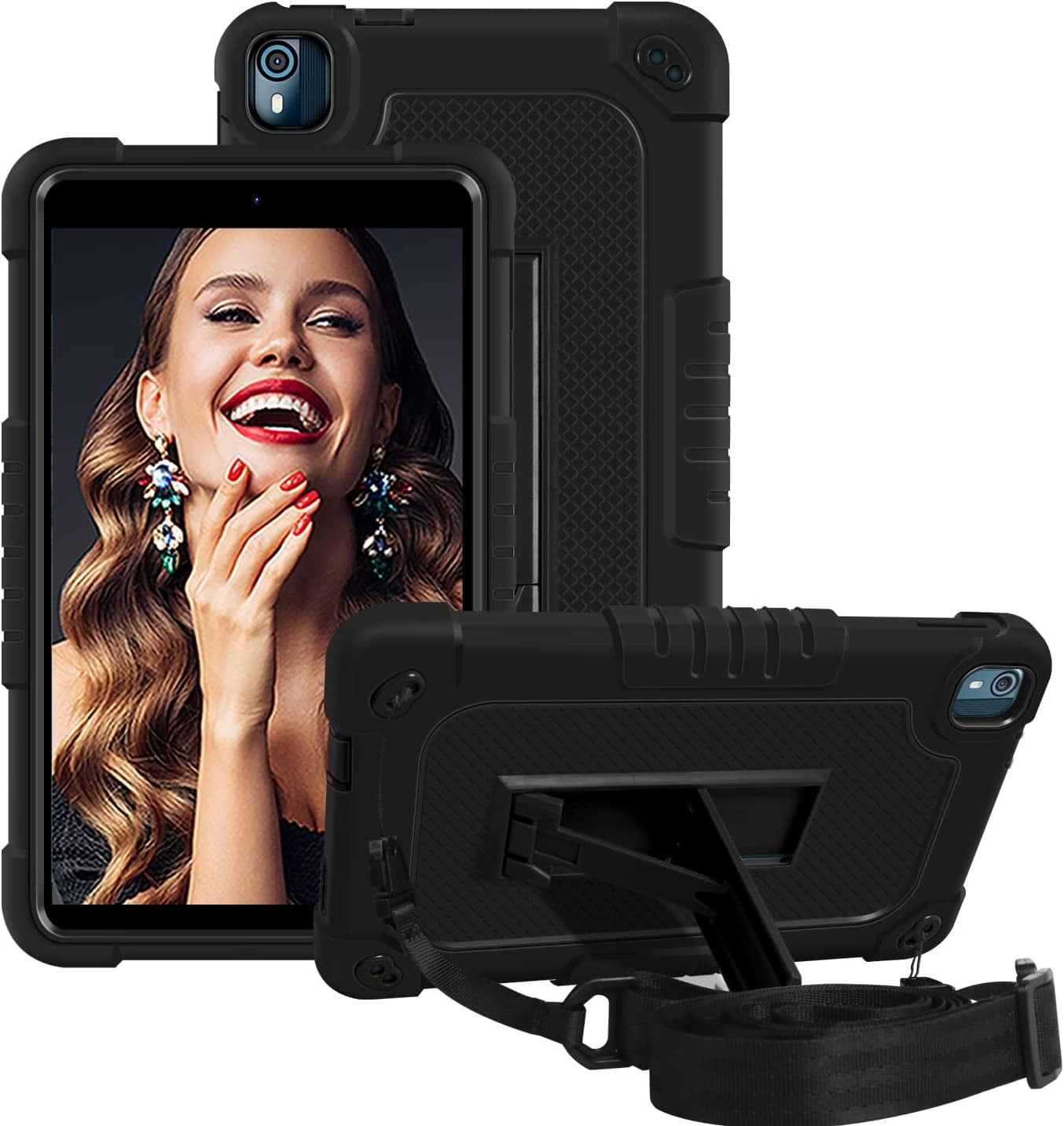 FIEWESEY Kids Case for Nokia T10 8 Inch Tablet,Shockproof Kids Friendly ...