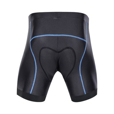 Hiauspor Men Padded Cycling Shorts Bike Riding Biking Bicycle Shorts ...
