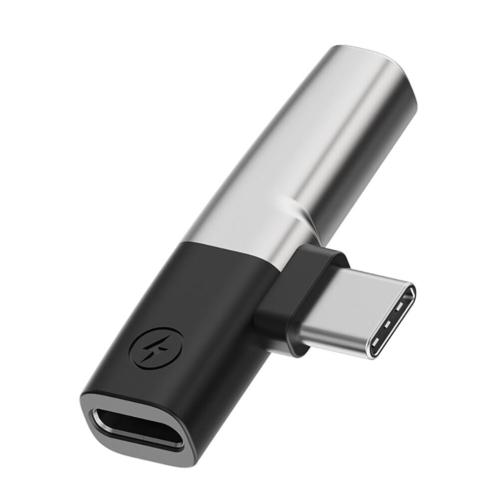 FIEWESEY Mini USB C Hub , USB Type C 3.1 Male to USB C Female Adapter ...