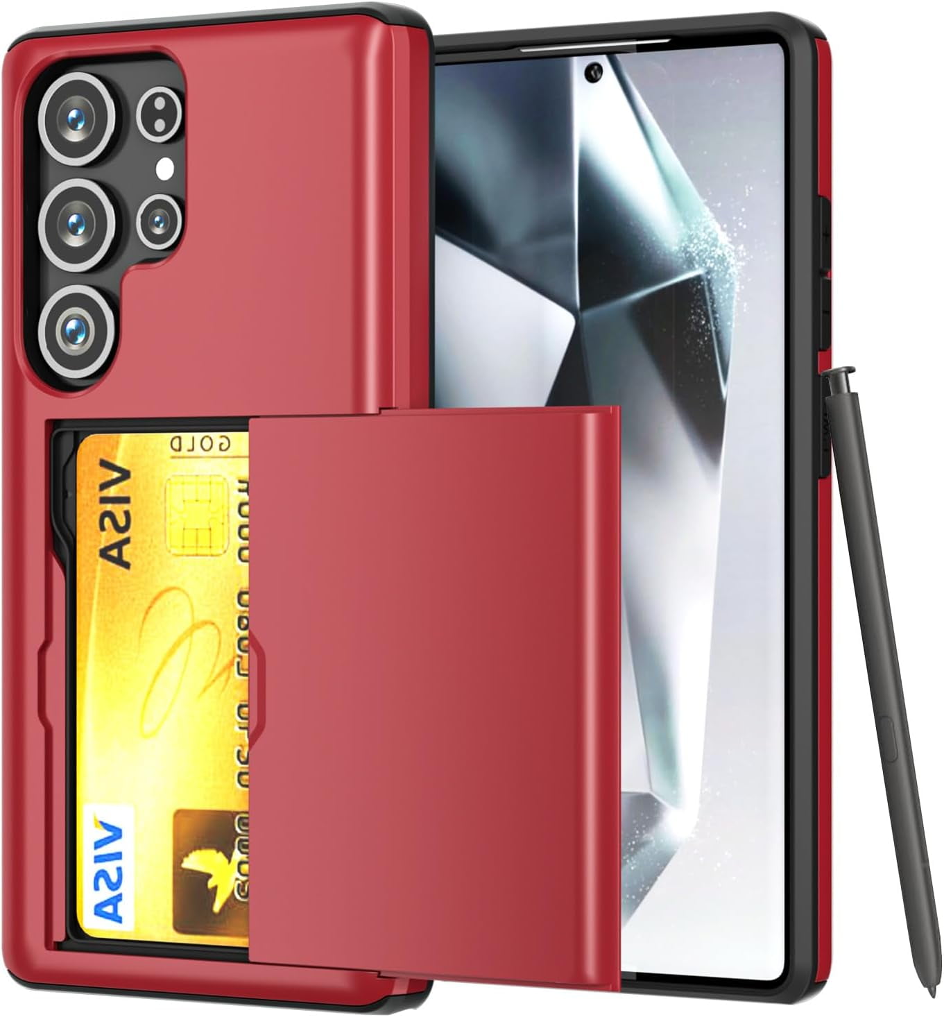 FIEWESEY for Samsung Galaxy S25 S25 PLUS S25 Ultra Case Wallet Card ...