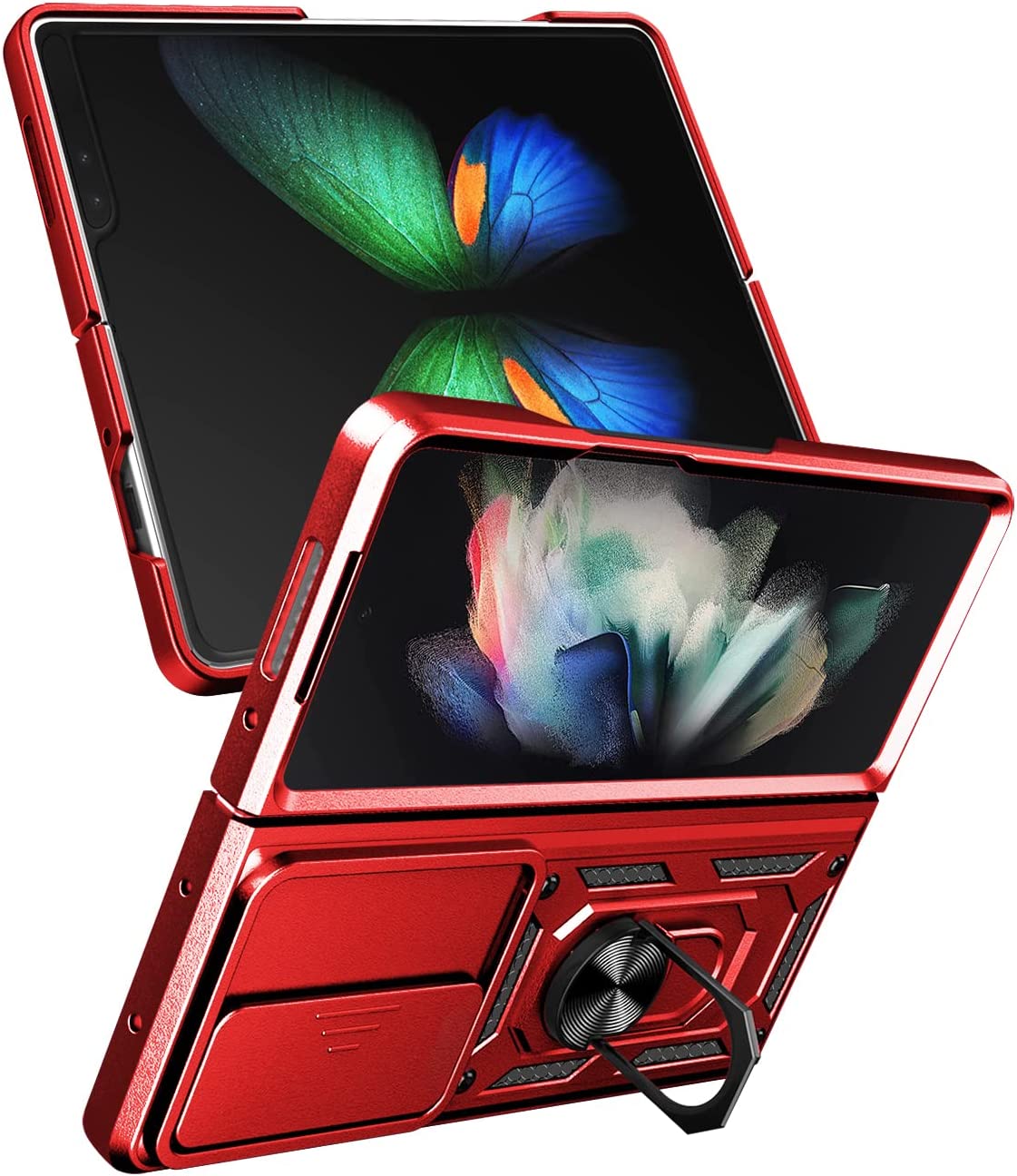 FIEWESEY for Samsung Galaxy Z Fold 4 5G Case,Shockproof with 360 Degree ...