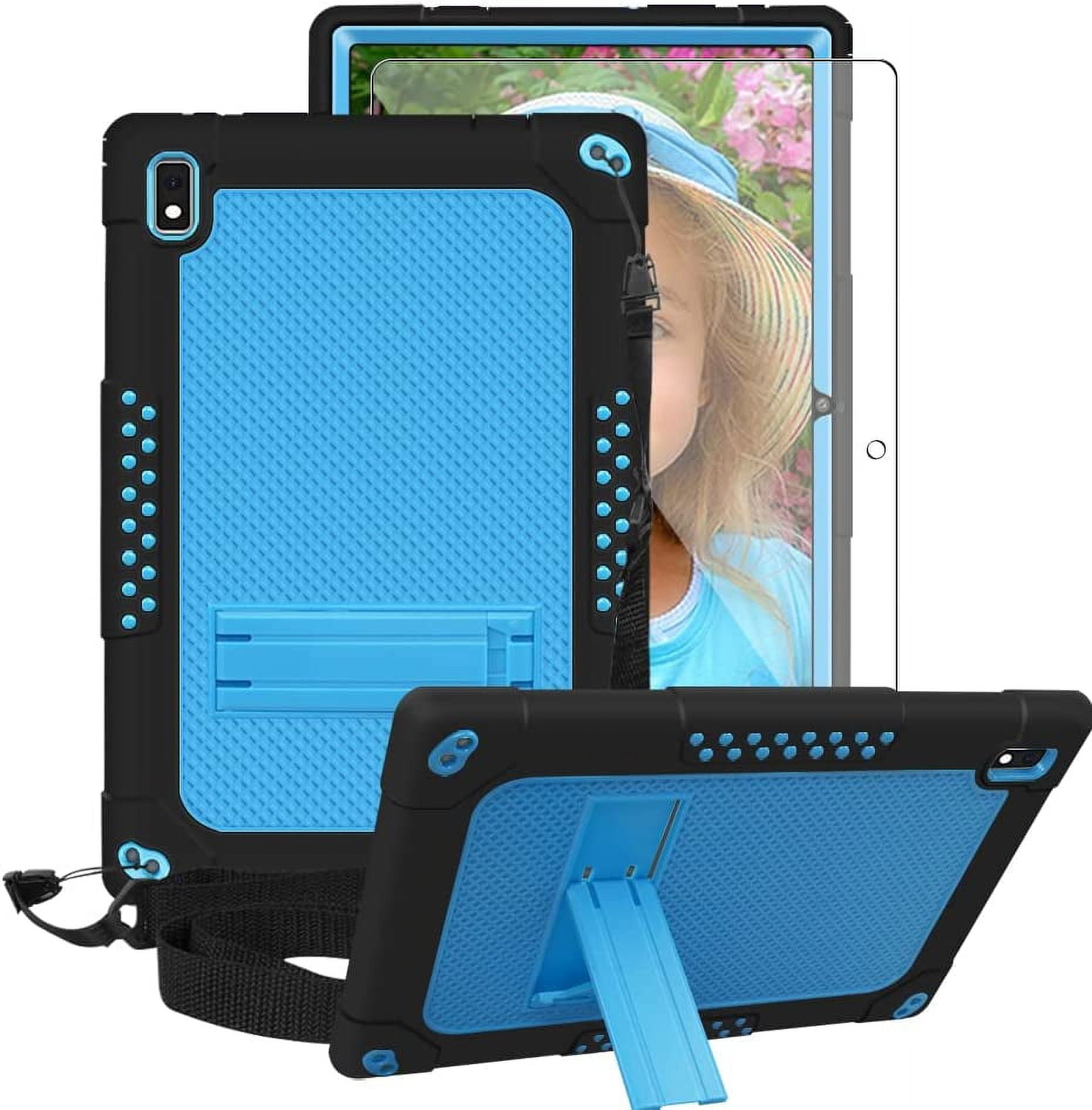 FIEWESEY Shoulder Strap Soft Silicone&Hard Back Shockproof Kids ...