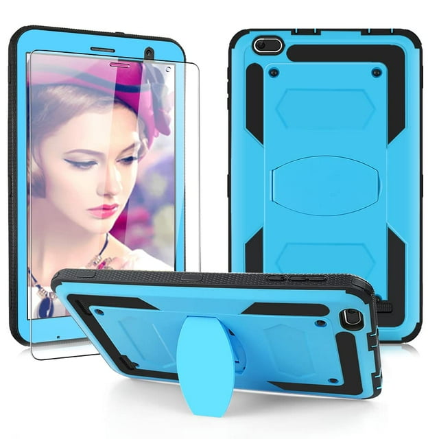 FIEWESEY Shockproof Case for Sunshine T1, Dragon Touch Y80, FOXXD T8 Tablets, Includes Screen ...