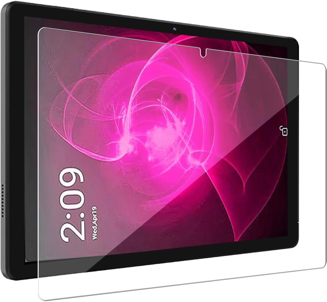 FIEWESEY For T-Mobile Revvl Tab 5G Tempered Glass Screen Protector,9H ...