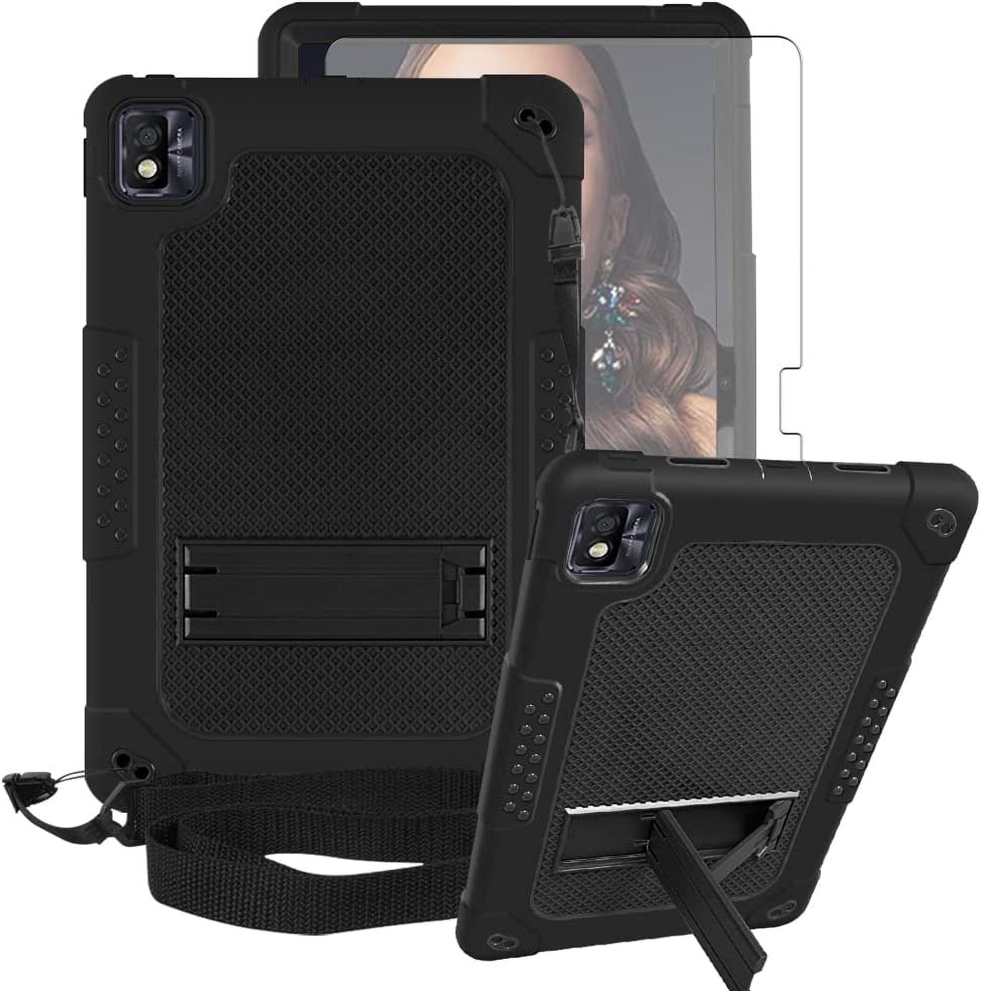 FIEWESEY for TCL Tab 10 5G Tablet Case,Shoulder Strap Soft Silicone ...