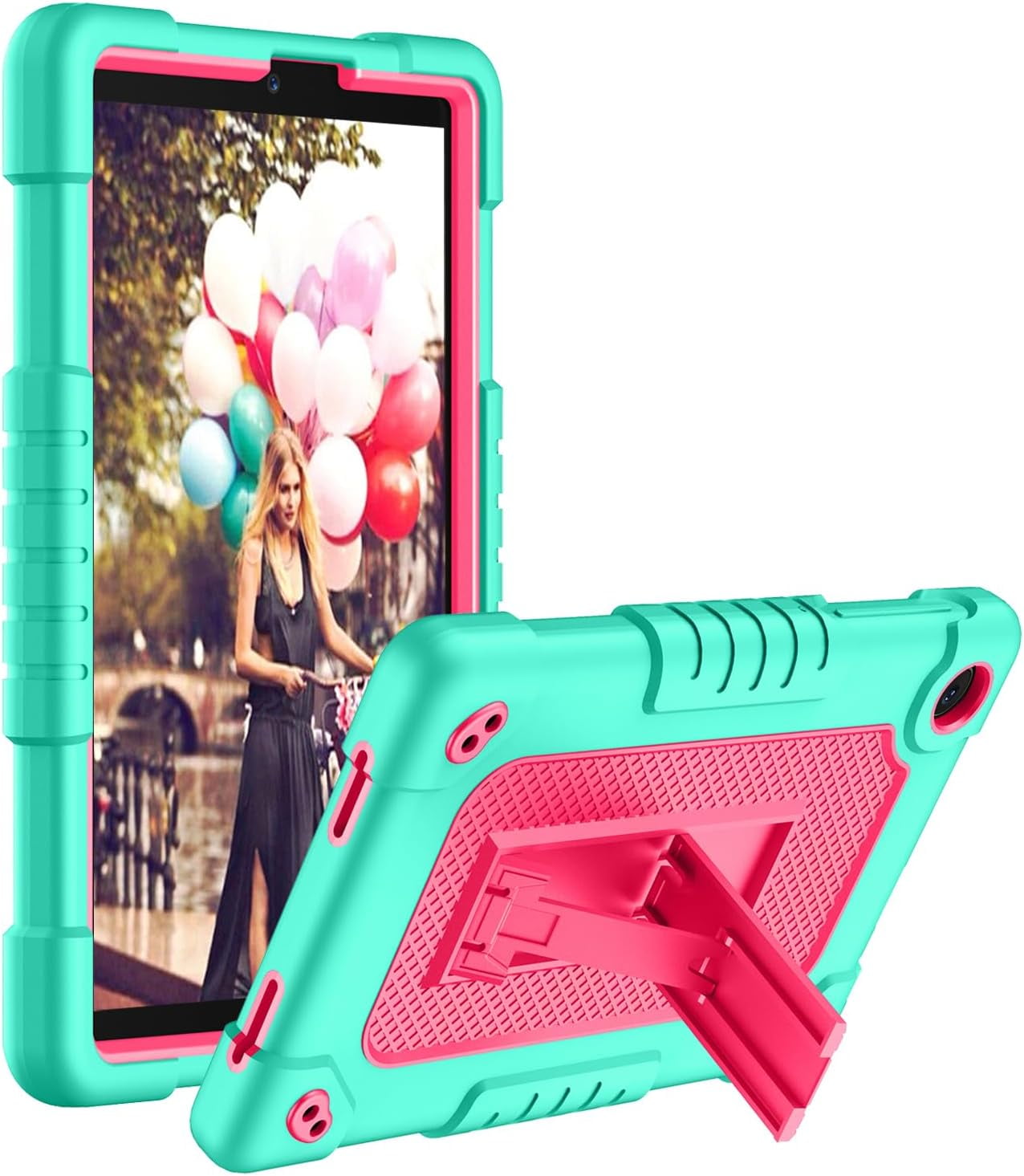 FIEWESEY for TCL Tab 8 Plus 8 inch Tablet Case,with Shoulder Strap Soft ...