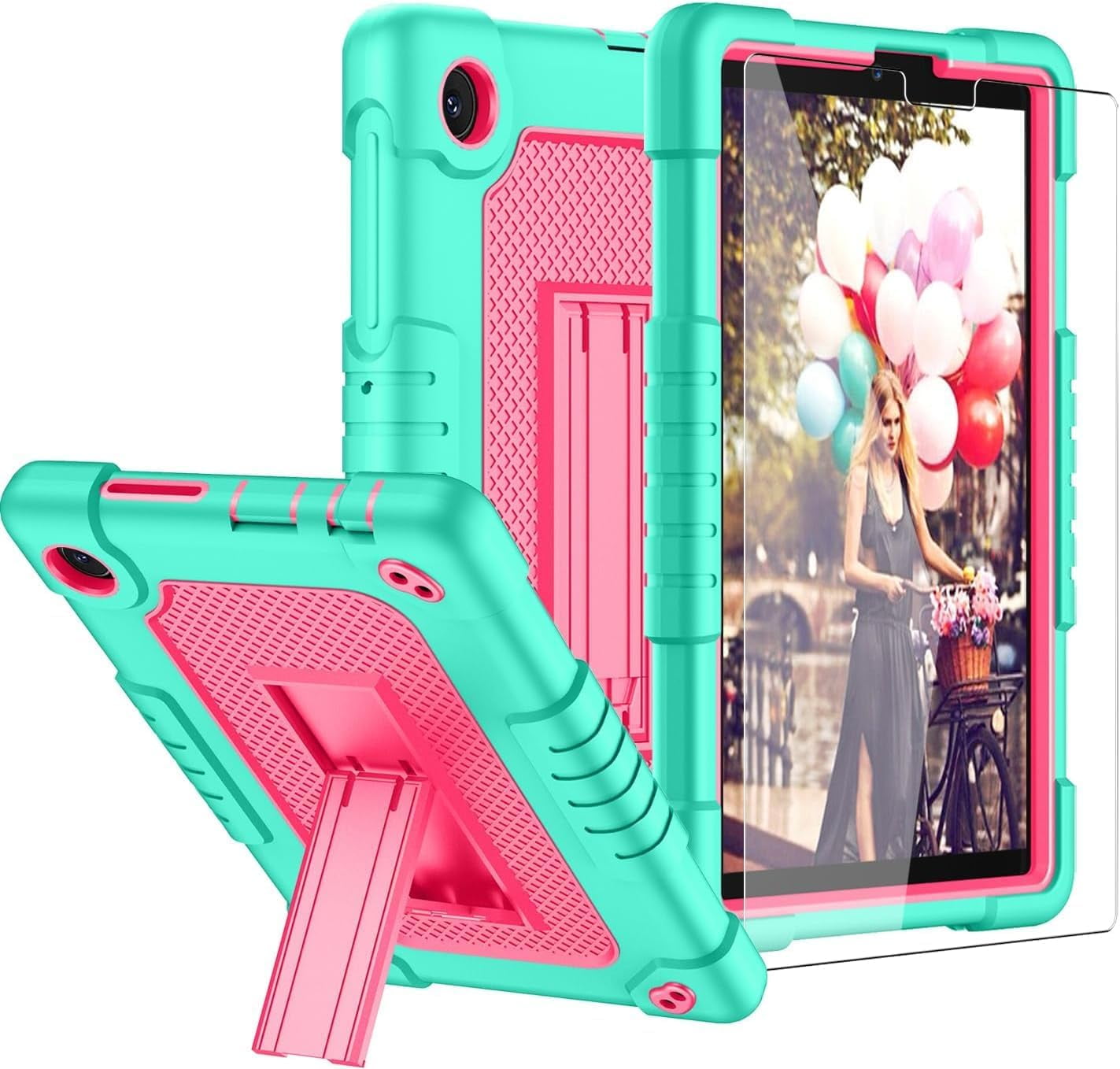 FIEWESEY for TCL Tab 8 V/Tab 8 SE (6048E) Tablet Case Soft Silicone ...