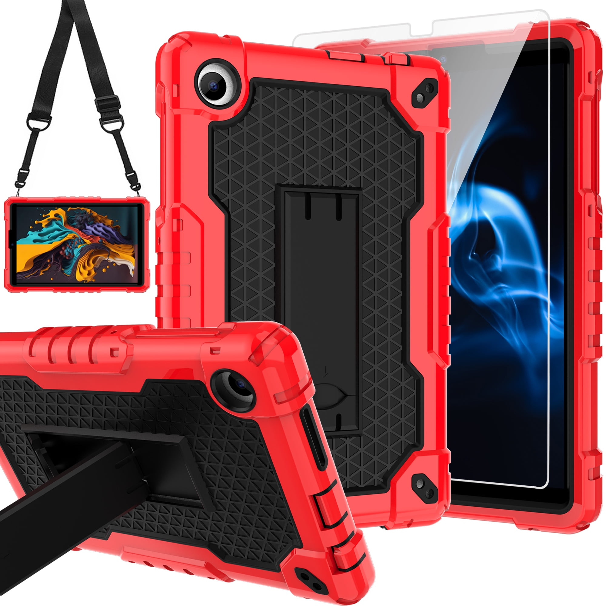 FIEWESEY for TCL Tab 8 V/Tab 8 SE (6048E) Tablet Case Soft Silicone ...