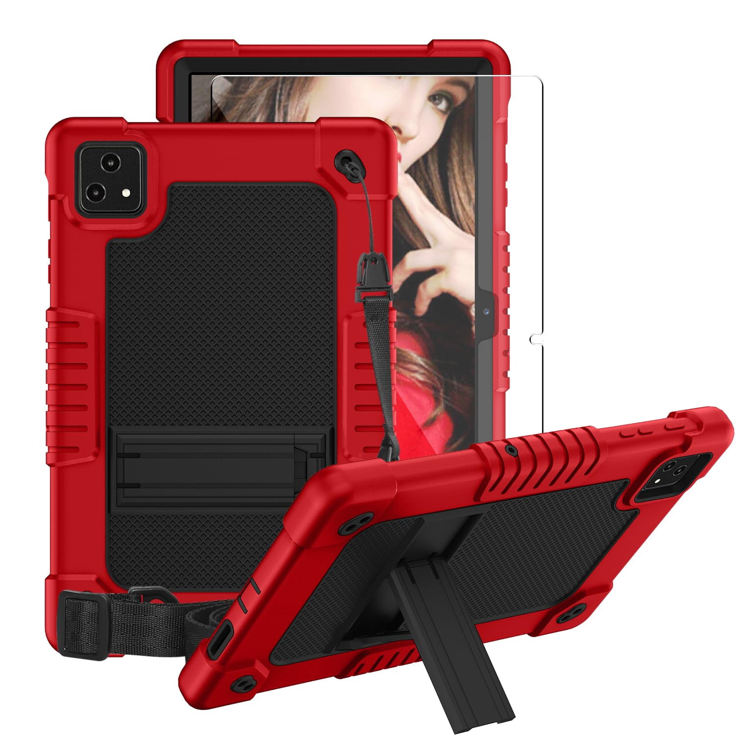 FIEWESEY Tablet Case for T-Mobile Revvl Tab 5G,Shockproof Heavy Duty ...