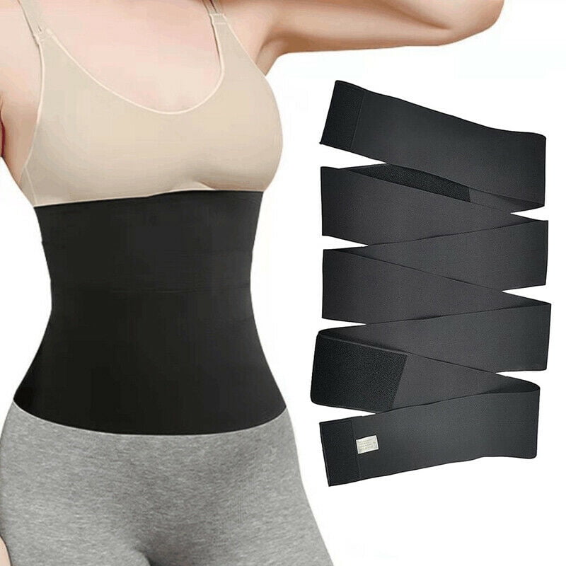 Fiewesey Waist Trainer Belt Women Long Torso Bandage Wrap Waist Trainer